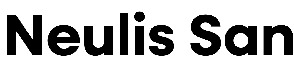 Neulis Sans font Full Family Free [Download Now]