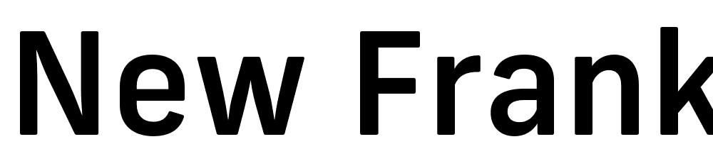 New Frank font Full Family Free [Download Now]