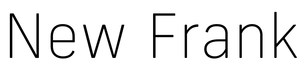 New Frank font Full Family Free [Download Now]