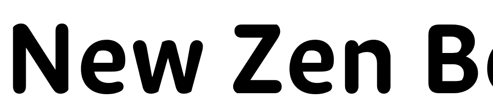 New Zen font Full Family Free [Download Now]