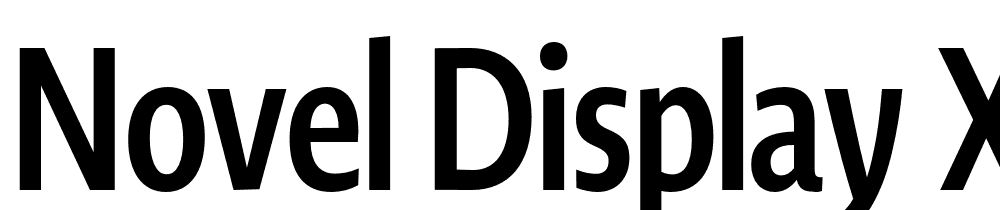 Novel Display font Full Family Free [Download Now]