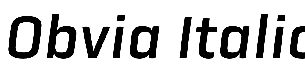 Obvia font Full Family Free [Download Now]