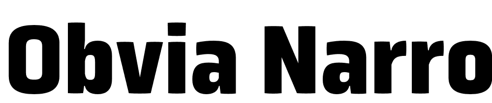 Obvia font Full Family Free [Download Now]