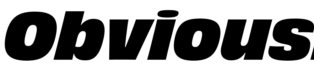 Obviously font Full Family Free [Download Now]