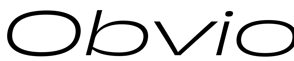 Obviously font Full Family Free [Download Now]