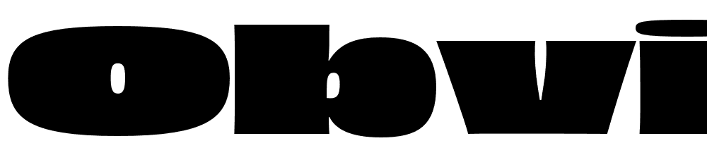 Obviously font Full Family Free [Download Now]