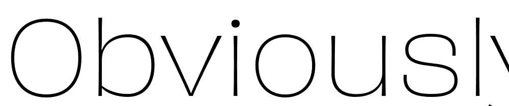 Obviously font Full Family Free [Download Now]