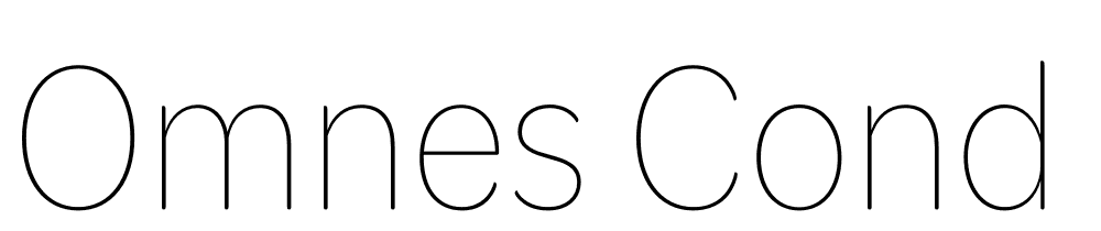 Omnes font Full Family Free [Download Now]