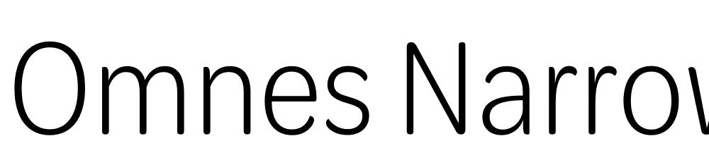 Omnes font Full Family Free [Download Now]