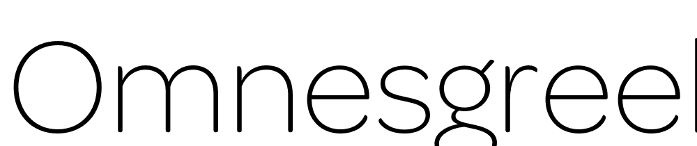 Omnes font Full Family Free [Download Now]