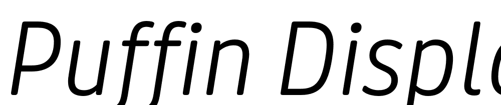 [ تحميل خط ] تنزيل Puffin