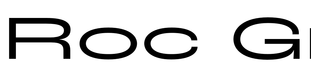 Roc Grotesk font Full Family Free [Download Now]