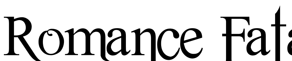 Romance-Fatal-Serif font Full Family Free [Download Now]