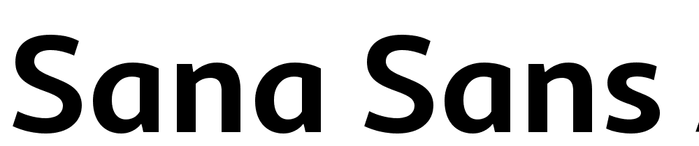 Sana Sans Alt W font Full Family Free [Download Now]