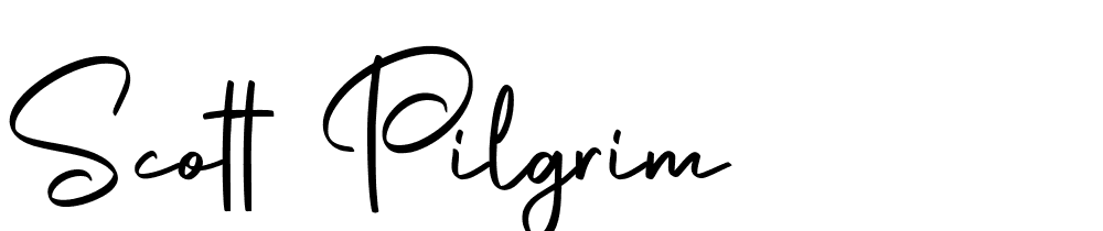 Scott Pilgrim font Full Family Free [Download Now]