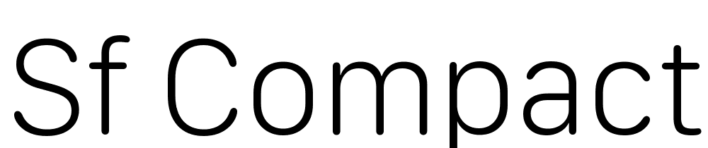 SF Compact Display font Full Family Free [Download Now]