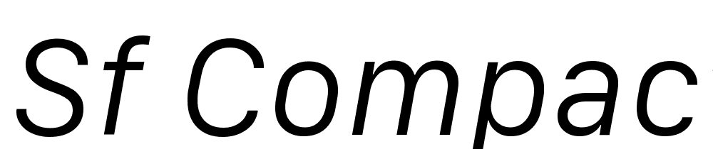 SF Compact Display font Full Family Free [Download Now]