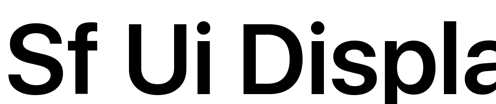 SF Compact Display font Full Family Free [Download Now]