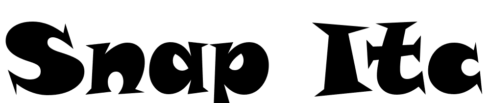 Snap ITC font Full Family Free [Download Now]