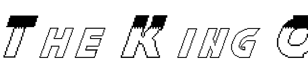 The King of Fighters Family font Full Family Free [Download Now]