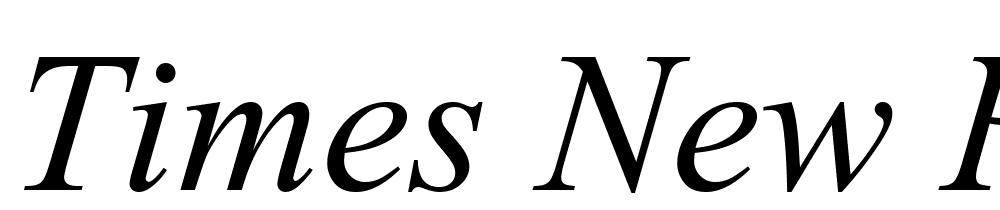 Times New Roman font Full Family Free [Download Now]