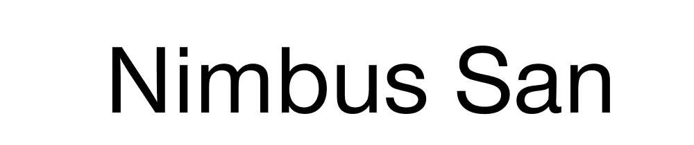 Nimbus San font Full Family Free [Download Now]