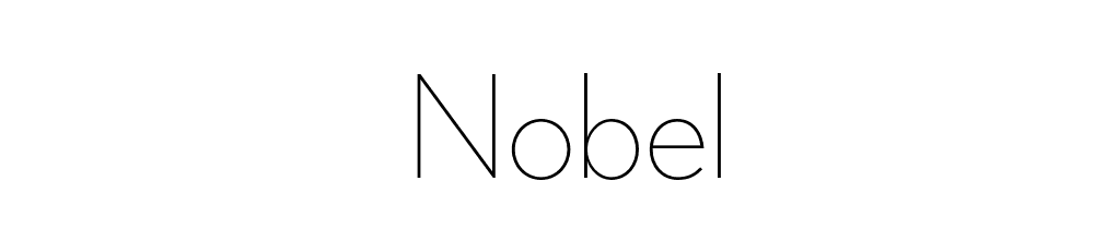 Nobel font Full Family Free [Download Now]