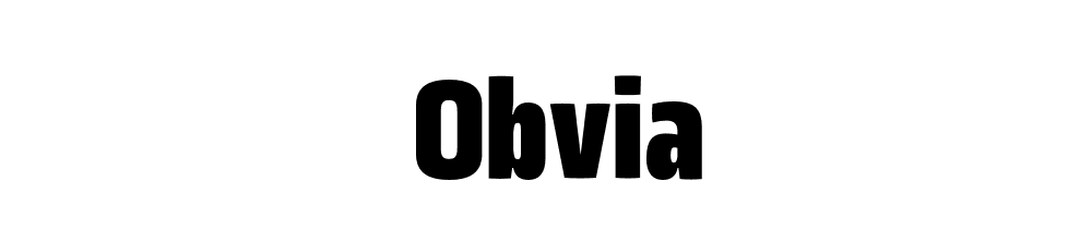Obvia font Full Family Free [Download Now]