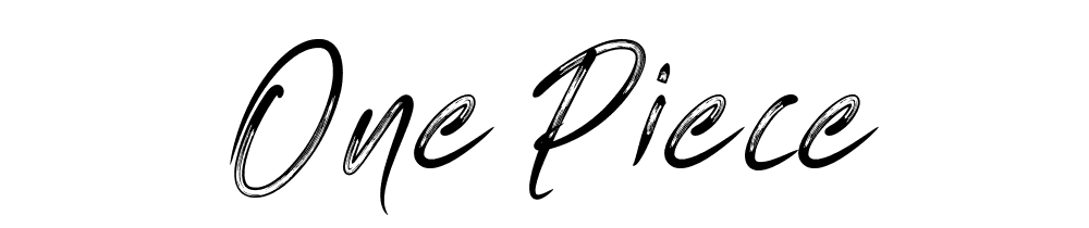 One Piece font Full Family Free [Download Now]