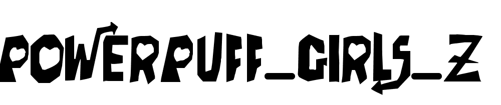 powerpuff_girls_z font Full Family Free [Download Now]
