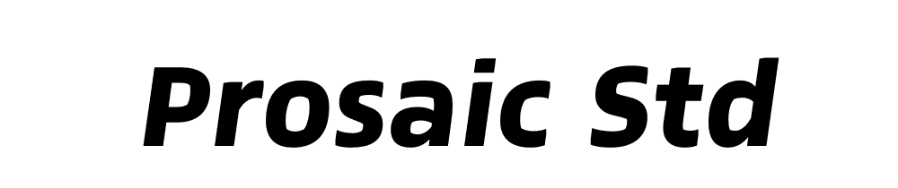 Prosaic Std font Full Family Free [Download Now]