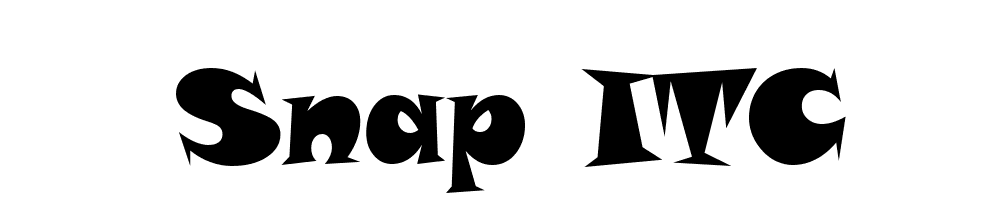Snap ITC font Full Family Free [Download Now]