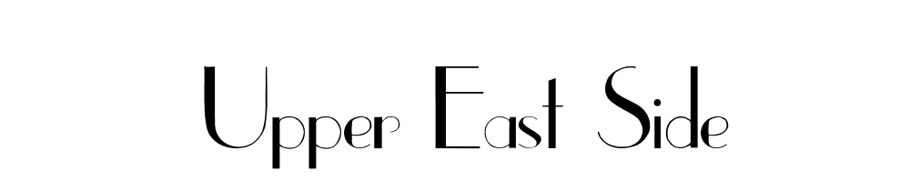 Upper East Side font Full Family Free [Download Now]