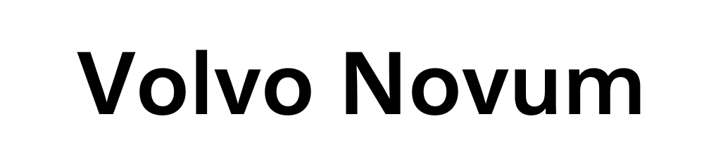 Volvo Novum font Full Family Free [Download Now]