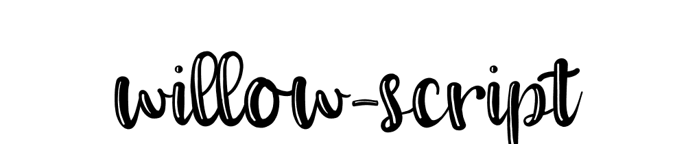 willow-script font Full Family Free [Download Now]