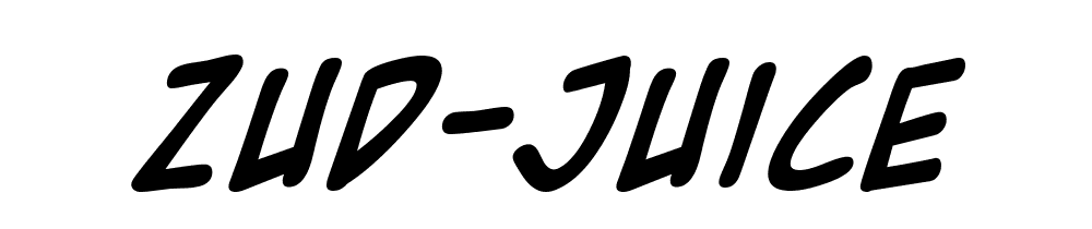 zud-juice font Full Family Free [Download Now]